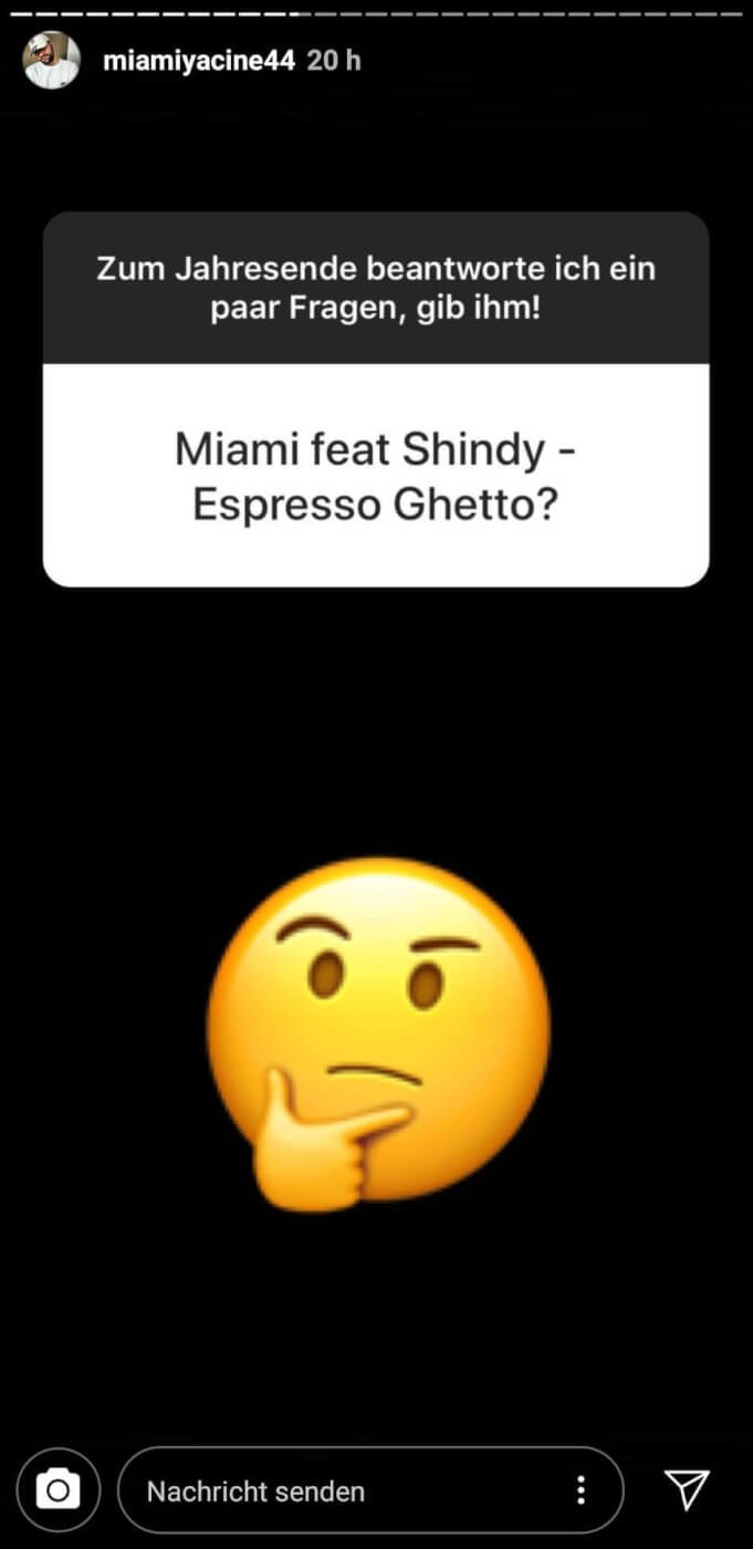 "Miami Yacine, kommt ein Feature mit Shindy?" - Raptastisch