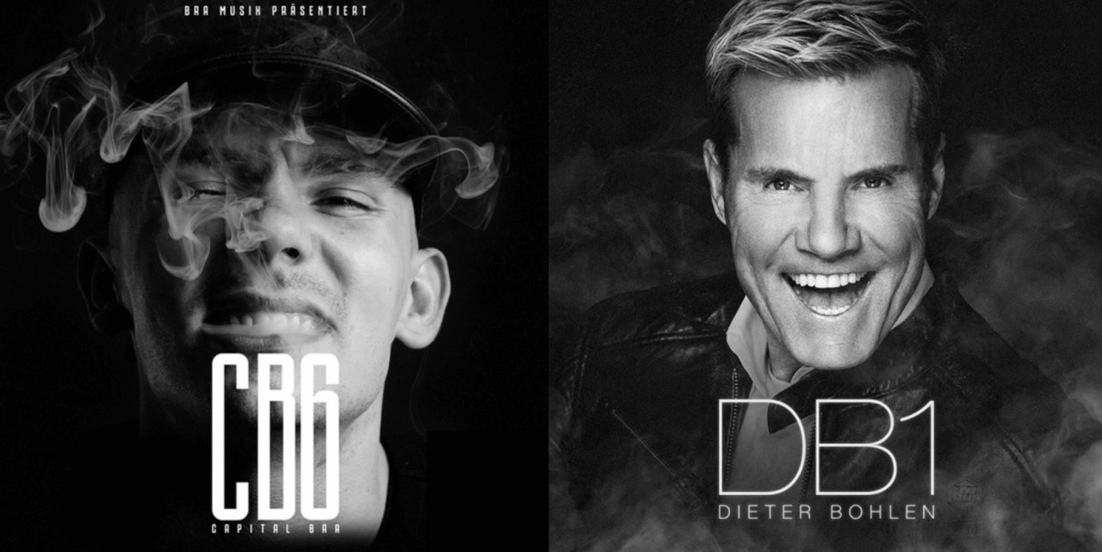 Dieter Bohlen kopiert Album-Cover und Titel von Capital Bra - Raptastisch