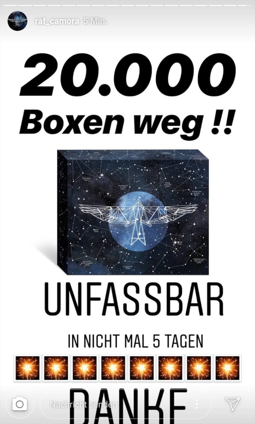 Raf Camora hat die nächste Million verdient - Raptastisch