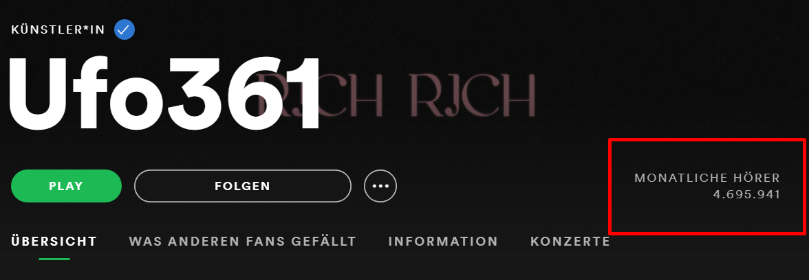 Ufo361 überholt Capital Bra, Samra und Apache 207 - Raptastisch