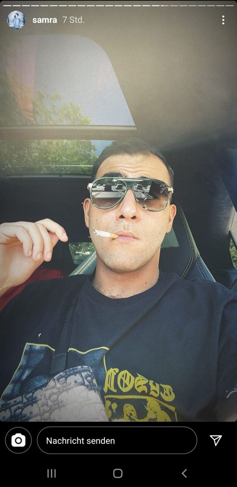 James Dean-Style - Samra hat seinen Bart abrasiert - Raptastisch