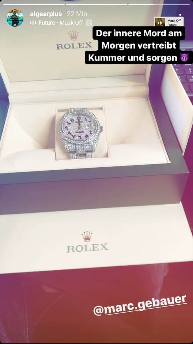 Neue Rolex - Al-Gear präsentiert seine neueste Luxus-Uhr - Raptastisch