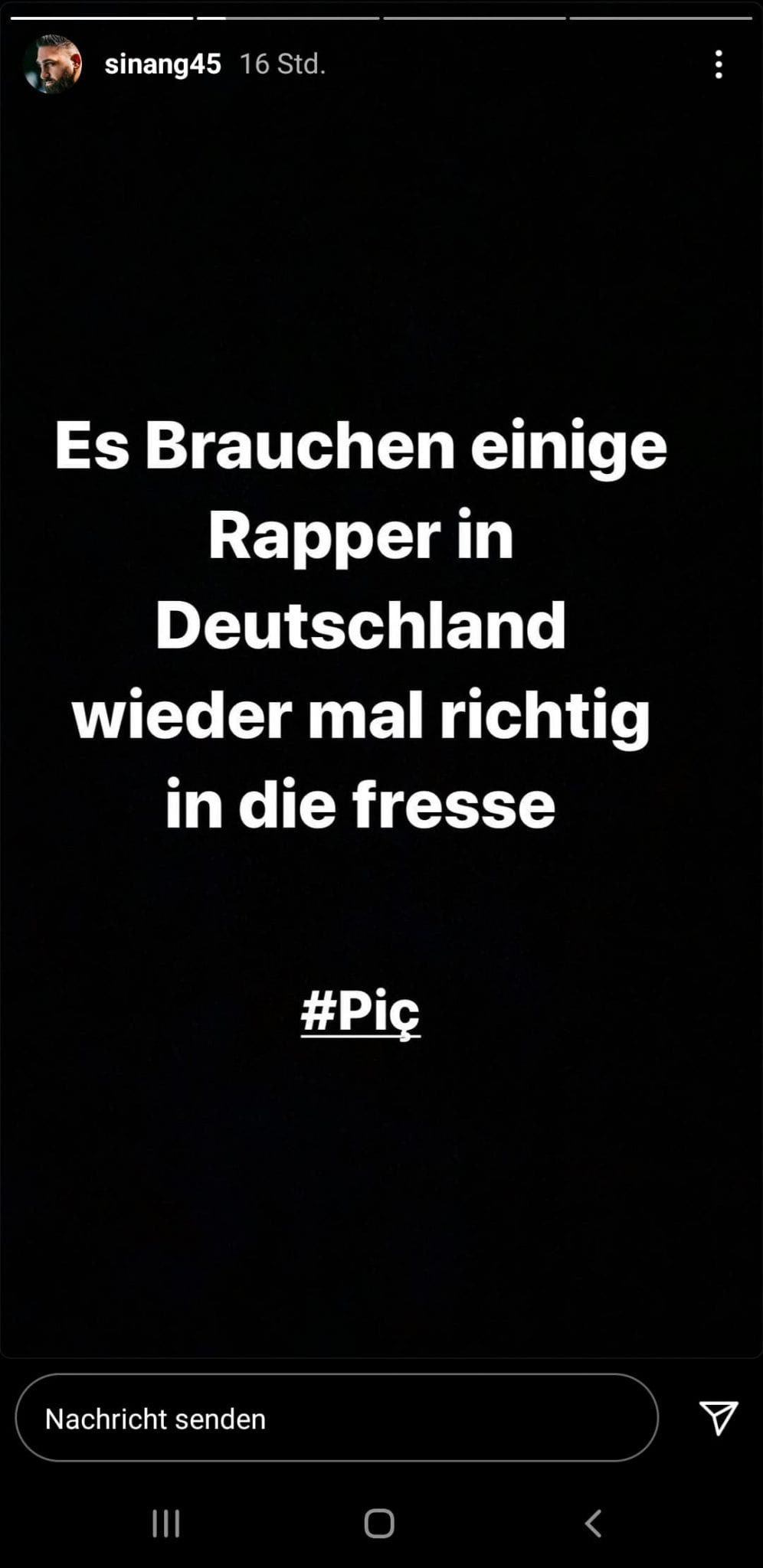 "Auf die Fresse" - Sinan-G mit harter Drohung an Rapper - Raptastisch