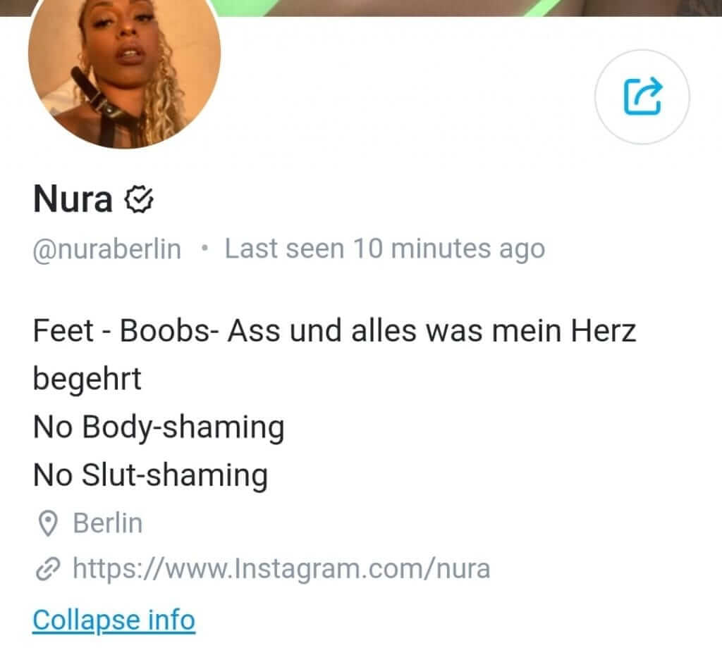 "Feet, Boobs und Ass" - Nura ist offiziell auf Onlyfans - Raptastisch