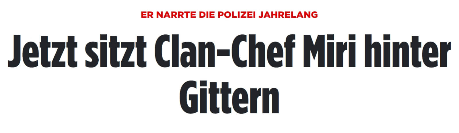 Nach Abkehr vom Rapgeschäft - Ahmad Patron Miri sitzt jetzt im Knast ...