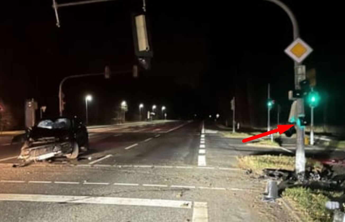 Crash mit der Ampel - Capo nach schwerem Autounfall im Krankenhaus ...
