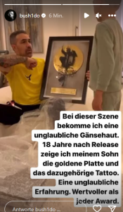 Bushido packt seine Goldplatten aus und zeigt sie seinem Sohn - Raptastisch