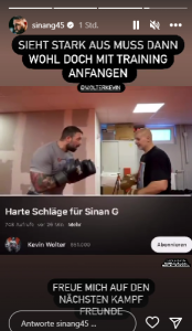 Sinan-G kündigt Boxkampf gegen Profi-Bodybuilder an - Raptastisch