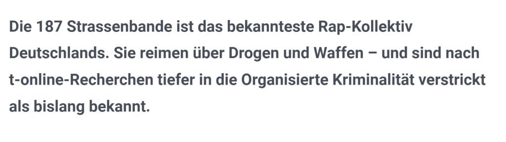 Drogen-Geschäfte - Kronzeuge in Drogenprozess belastet 187-Rapper LX ...