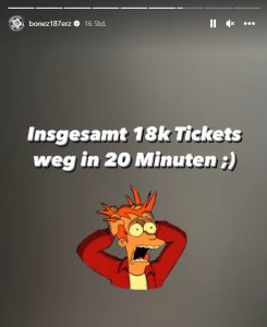 Bonez MC macht eine Million Euro in nur 20 Minuten - Raptastisch