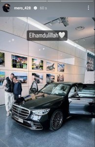 Mero schenkt seinem Vater ein 150.000 Euro teures Luxus-Auto - Raptastisch