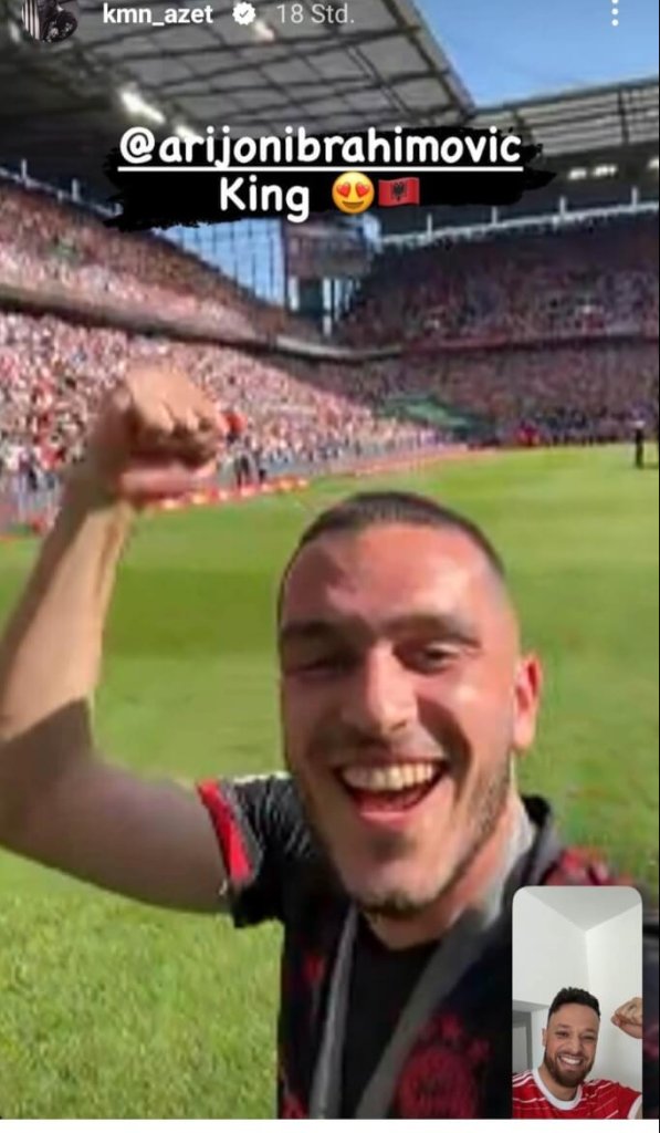 Vor Meisterschaftsfeier - Bayern-Spieler ruft Azet noch auf dem Feld an - Raptastisch