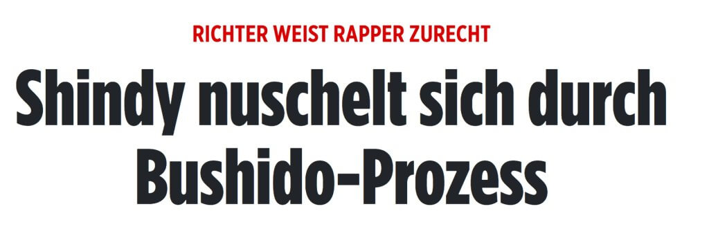 Bushido-Arafat-Prozess - Shindy streitet sich mit dem Richter - Raptastisch
